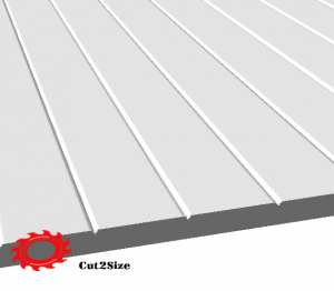 V-Groove MDF Wall Panels Primed - Made to Measure - JustMDF Boards Cut ...