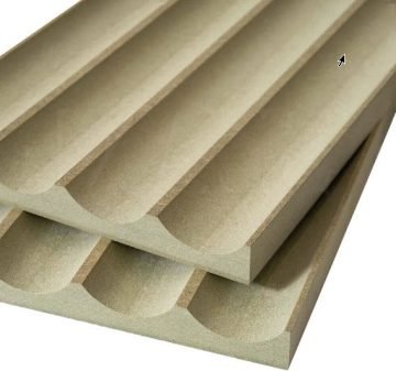 MDF Fluted Panels 3D Wall Panels Made to Measure - JustMDF Boards Cut ...