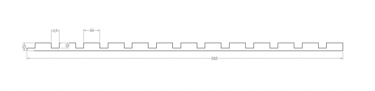 Paintable Slat Wall Panels - JustMDF Boards Cut to Size Fast Delivery ...